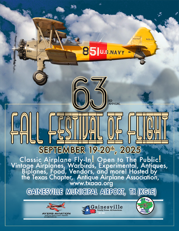 Fall Festival of Flight - Welcome to Our Fly-In